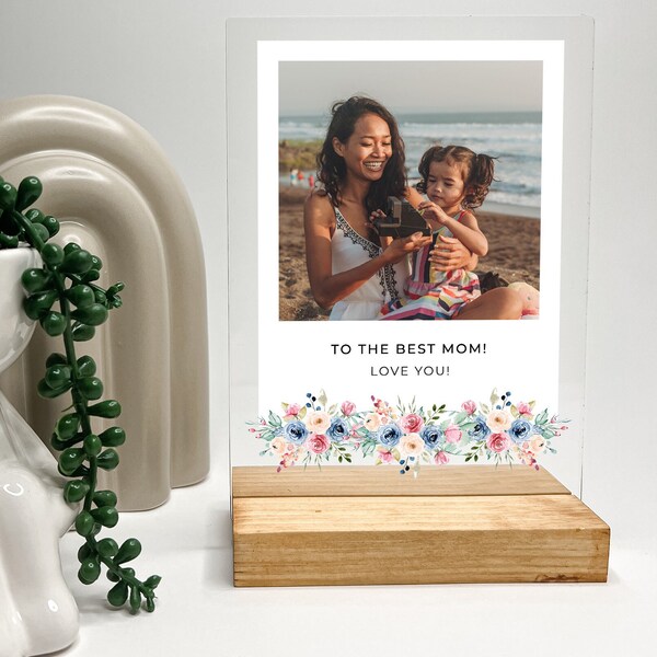 Wood Mommy and Son Plaque - Etsy