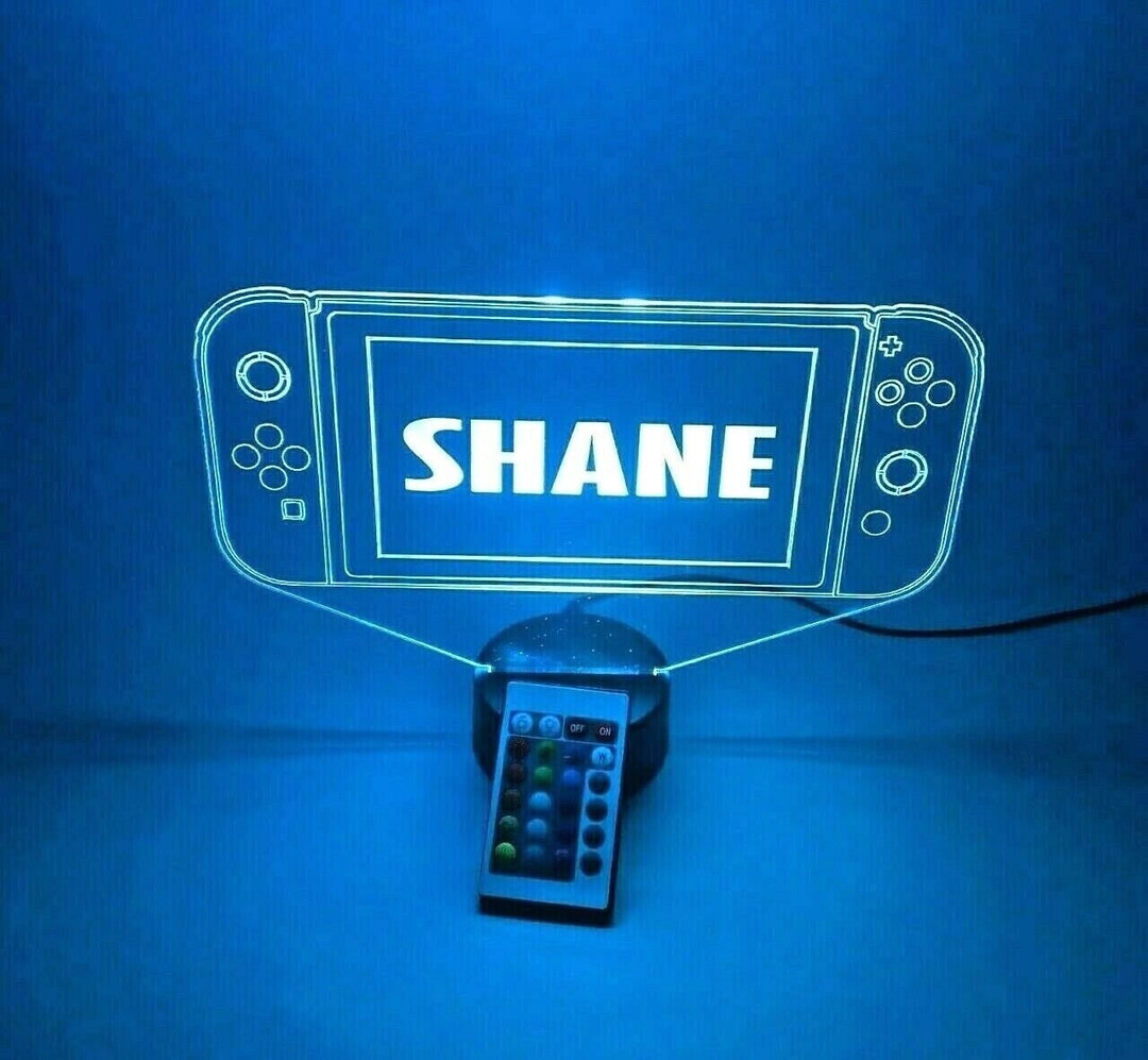 Handheld Video Game Console Switch Portable Gaming Room Night Light up ...