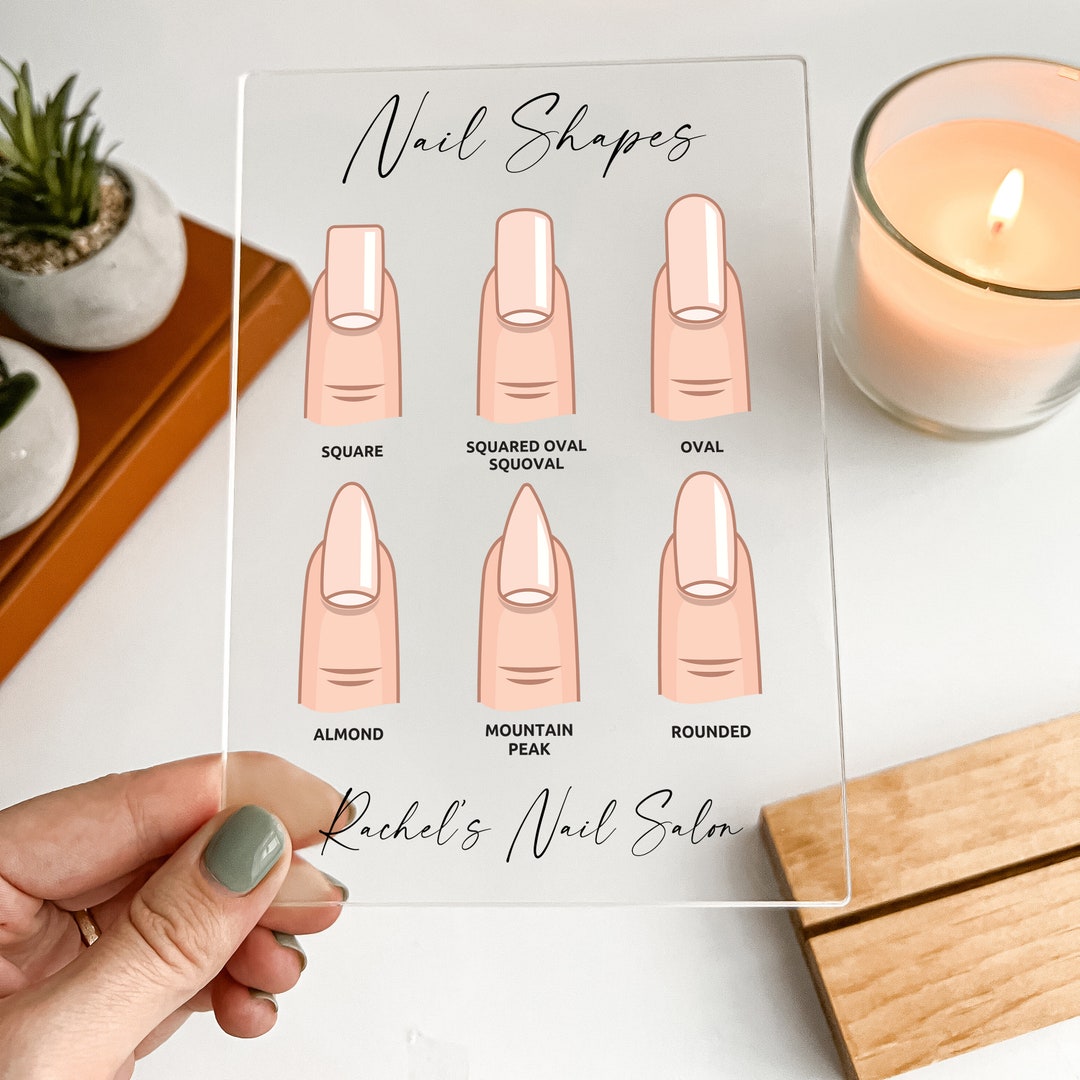 Personalized Desk Name Plate Plaque | Unique Gift | Nail Salon Decor ...