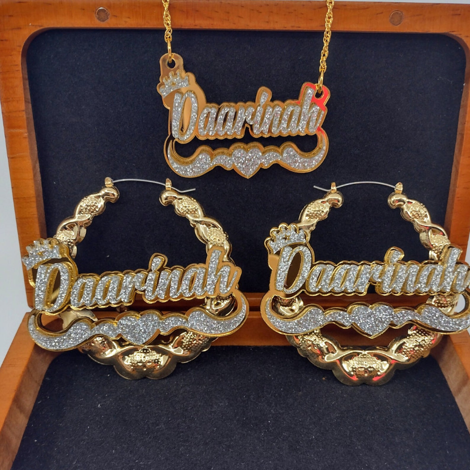 Name Necklace Plate Personalized Custom Nameplate and - Etsy