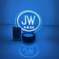 Custom Acrylic LED Event Centerpiece, Acrylic LED Sign, LED Centerpiece ...