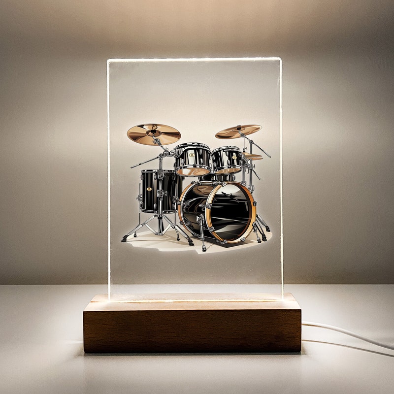 Drum Shades Lamp - Etsy