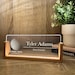 Personalized Name & Title Desk Plate Stand | Featuring Your Custom ...