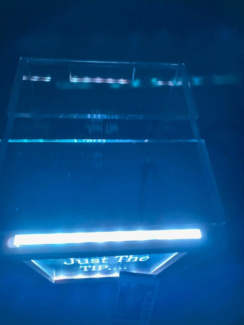 Fantastically Unique Eye Catching Tip Box Raffle Fund Raiser Donation ...