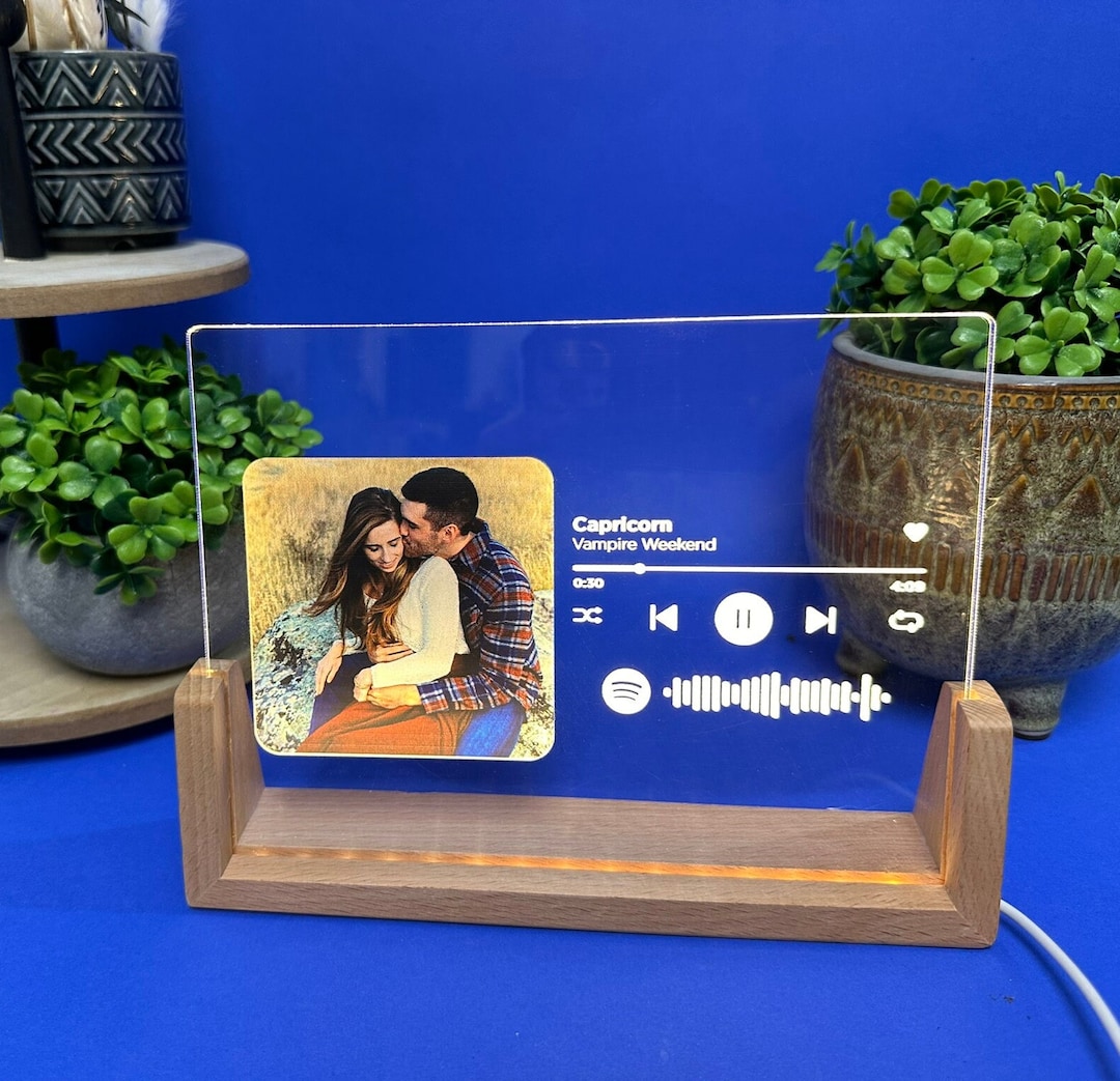 Custom Personalized Photo Song Music Album Cover Lyrics Print Picture ...