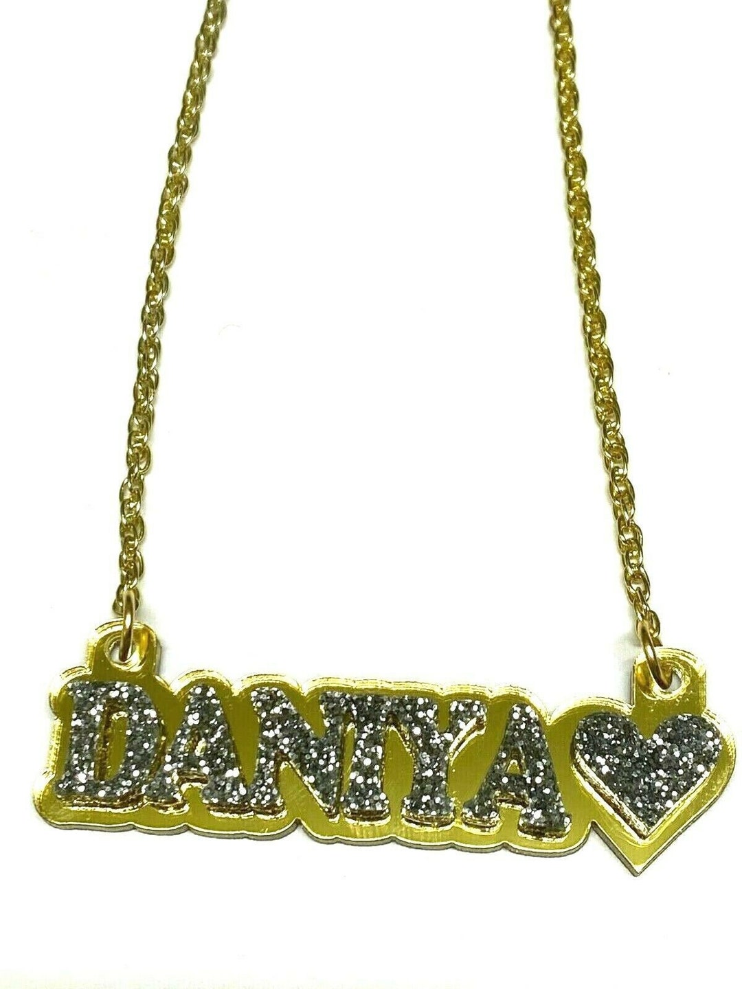 Personalized Name Plate Custom Name Necklace Nameplate Name Laser Cut ...