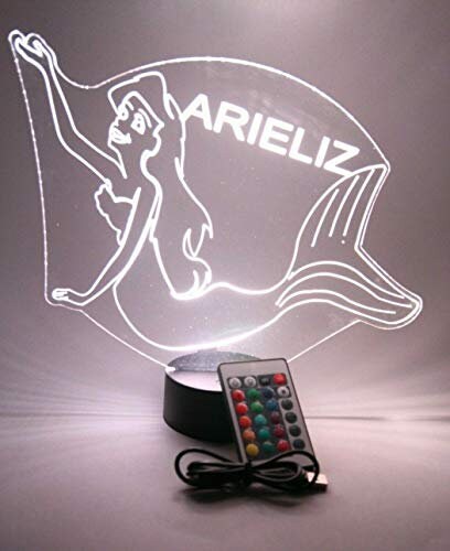 Royalty Fairy Princess Mermaid Night Light up Table Desk Lamp - Etsy