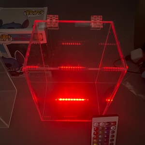 Fantastically Unique Handmade Custom Funko Box Hinged Top Display Light ...