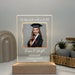 Personalized Photo Picture LED Wood Light up Stand Graduation Cap Grad ...