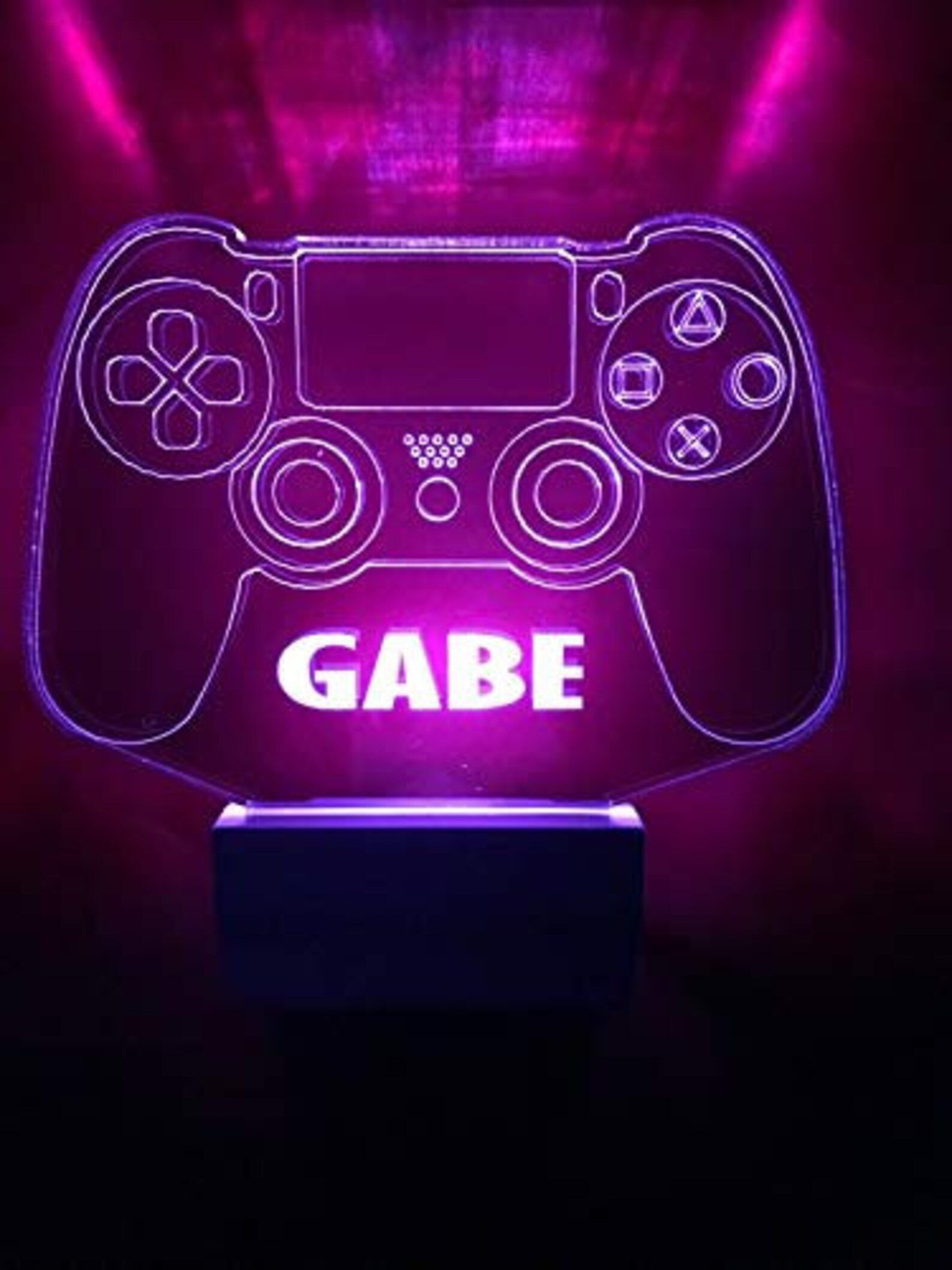 Video Game Console Controller Night Light Multi Color | Etsy