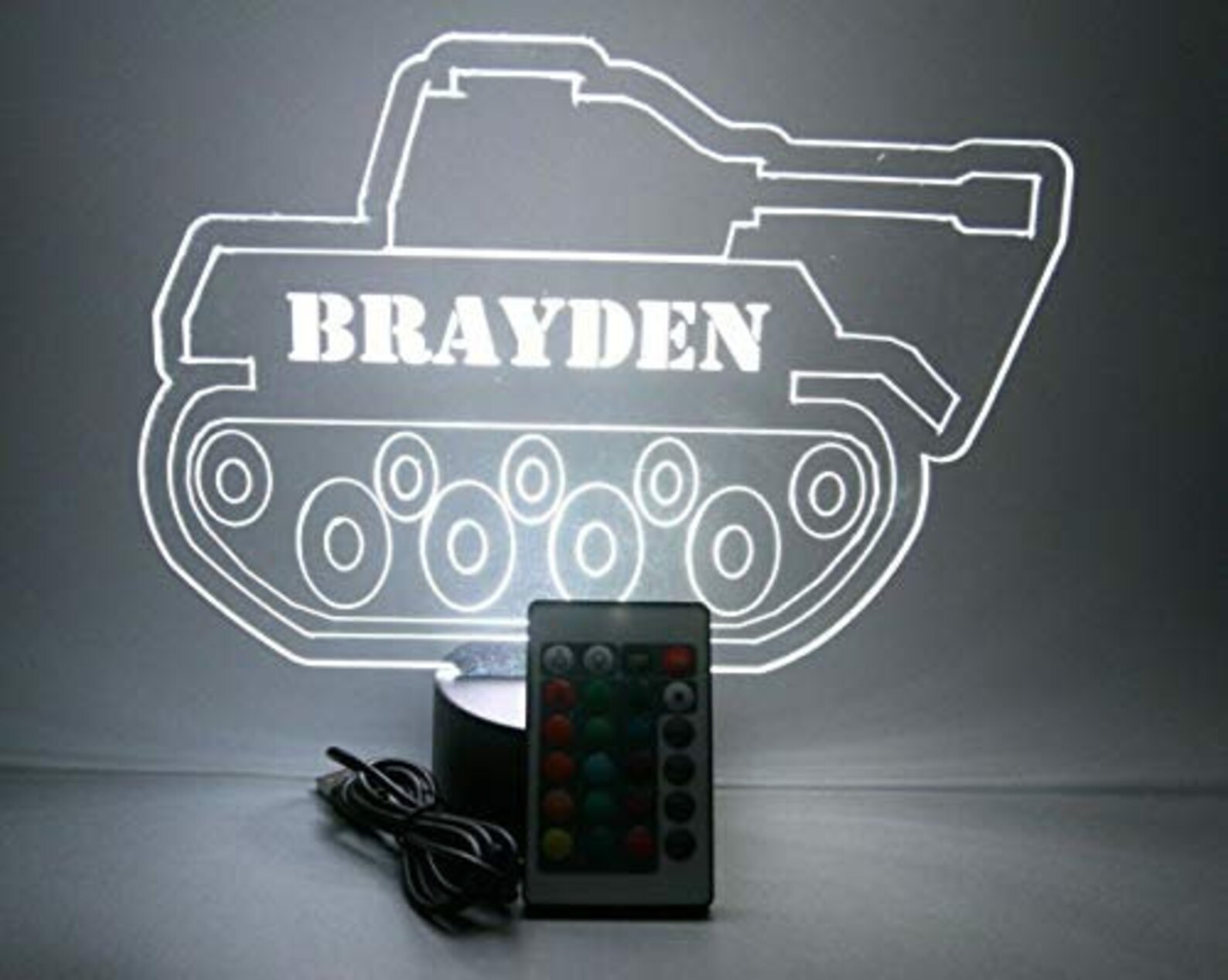 Armored Combat Battle Tank Military Fighting Vehicle Custom Name Room ...