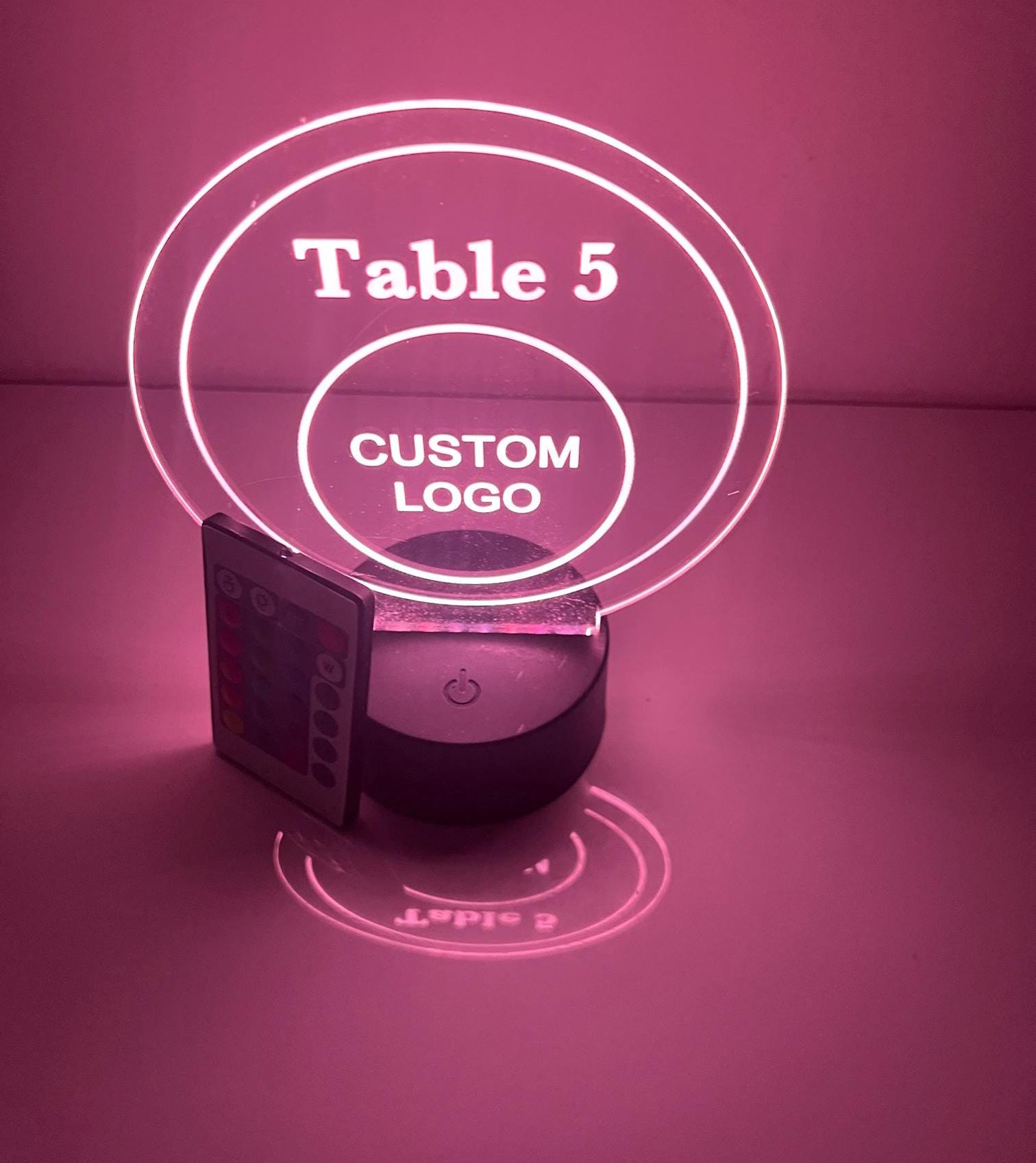 Custom Made 16 Colors LED Table Party Centerpiece Special Pricing for ...