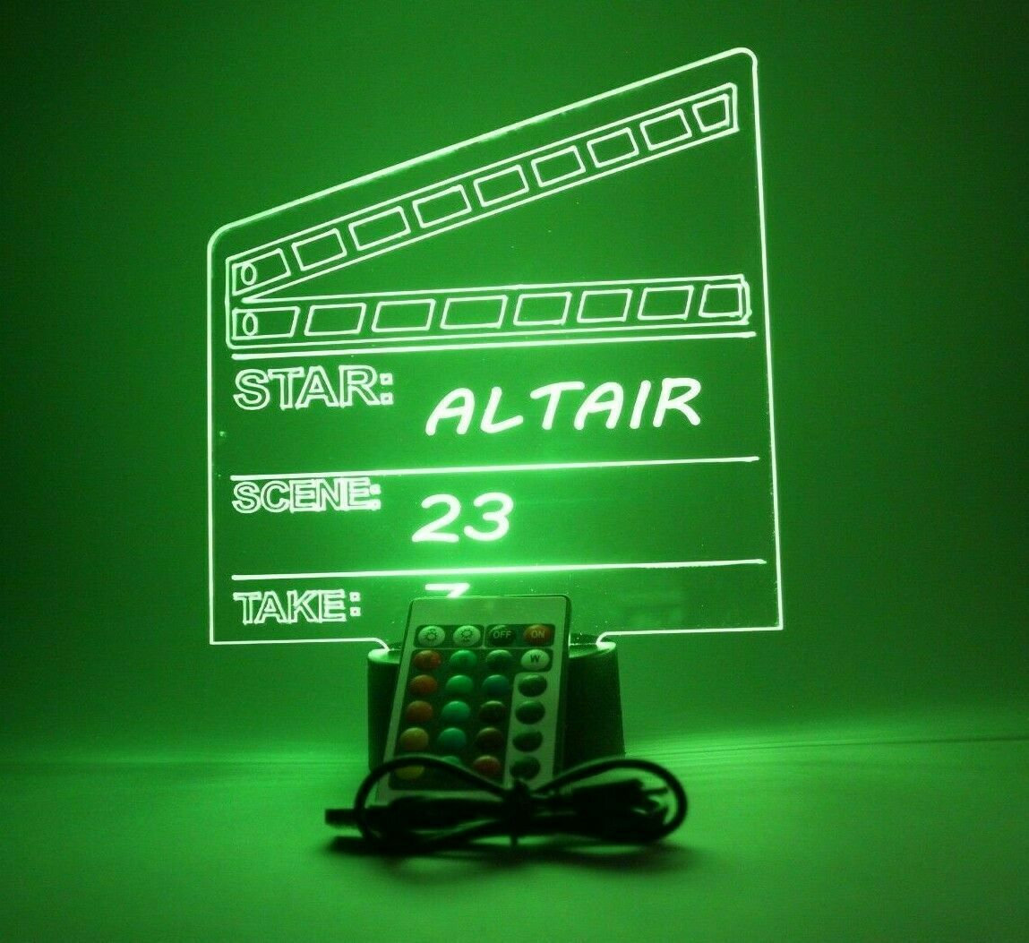 Director Film Clapboard Action Scene Clapper Board Movie | Etsy