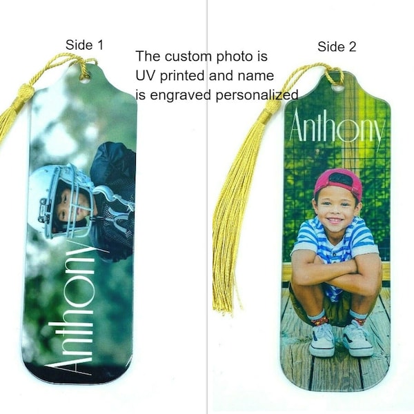 Photo Bookmark - Etsy