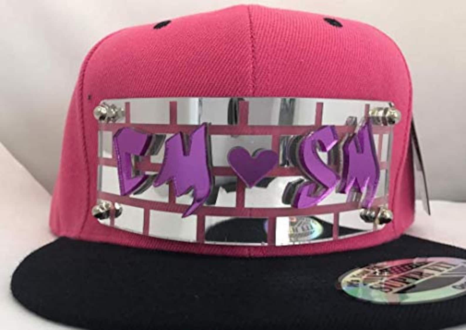 Personalized Custom Snapback Hat Six Panel Flat Bill Snap Back | Etsy