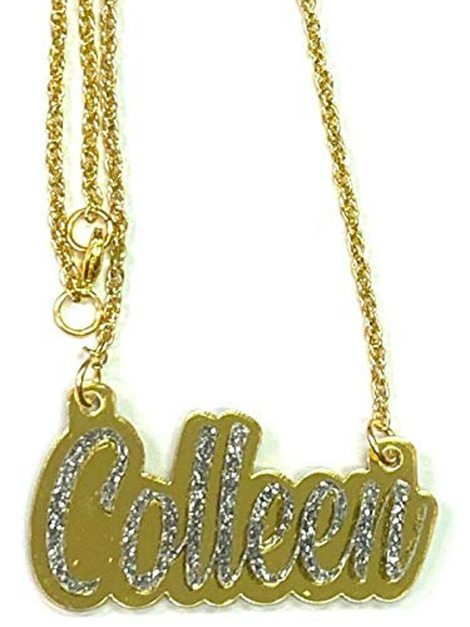 Personalized Name Plate Custom Name Necklace Nameplate Name Laser Cut ...