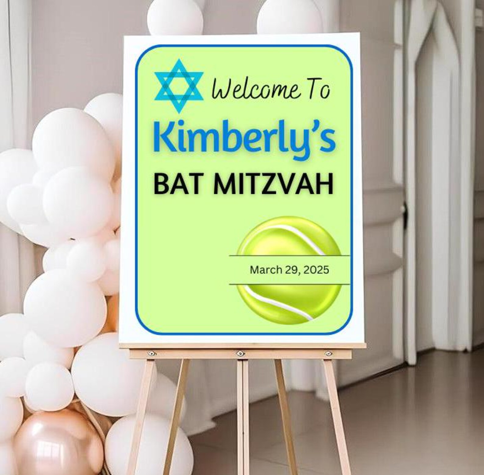 Acrylic Party Sign in Signature Boards With Logo Personalized Custom ...