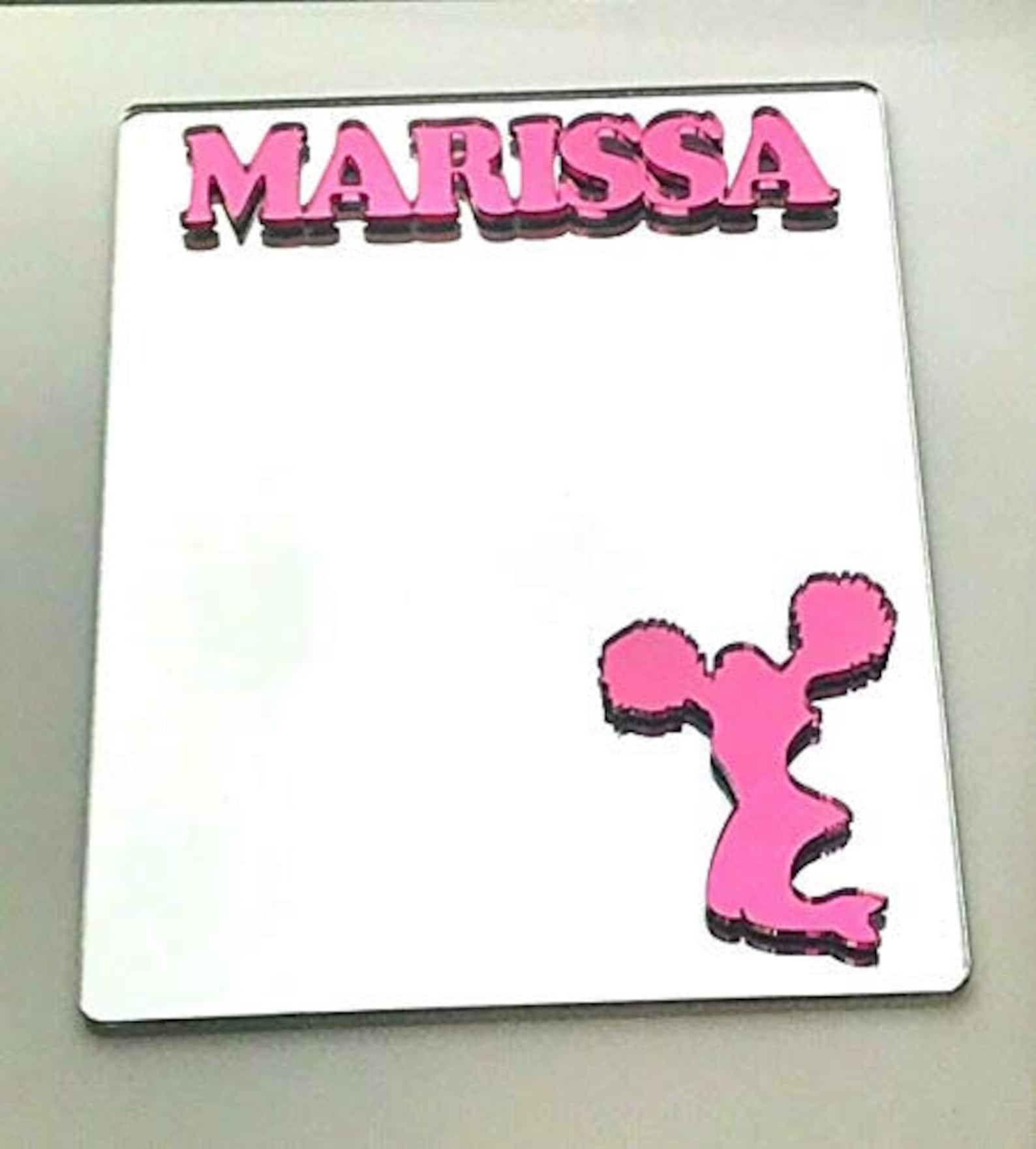 Cheerleader Cheer Locker Mirror Personalized Back to School Magnetic ...