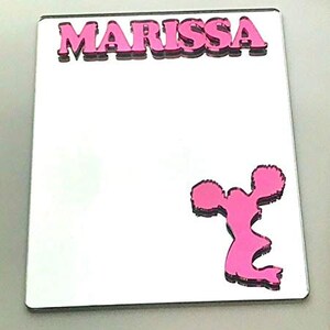 Cheerleader Cheer Locker Mirror Personalized Back to School Magnetic ...