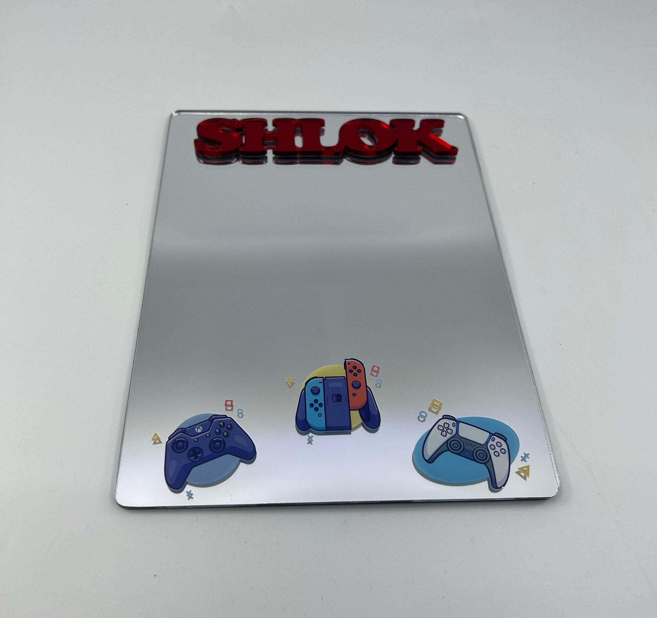 Gamer Gaming Video Game Controller Locker Mirror Personalized - Etsy