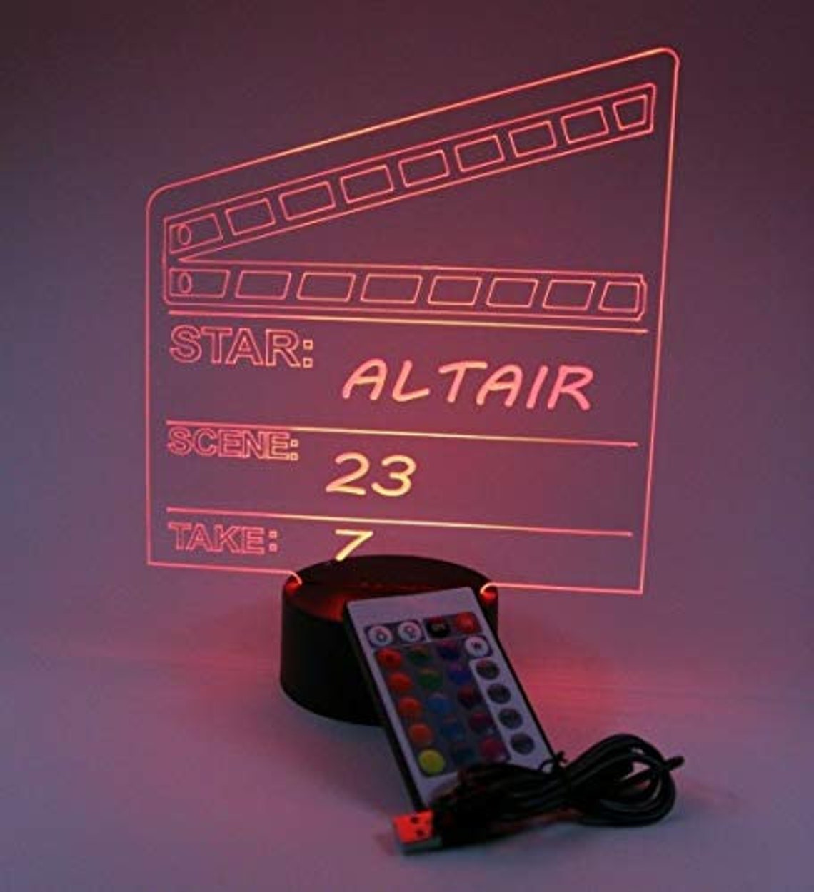 Director Film Clapboard Action Scene Clapper Board Movie | Etsy