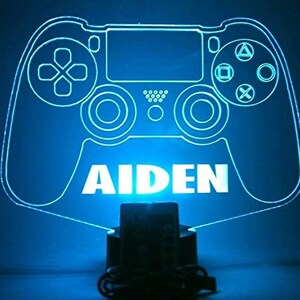 Video Game Controller Console Controller Gaming Room Night Light up ...