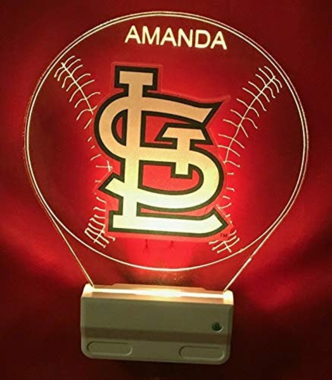 St. Louis Cardinals Sports Baseball Night Light Multi Color ...