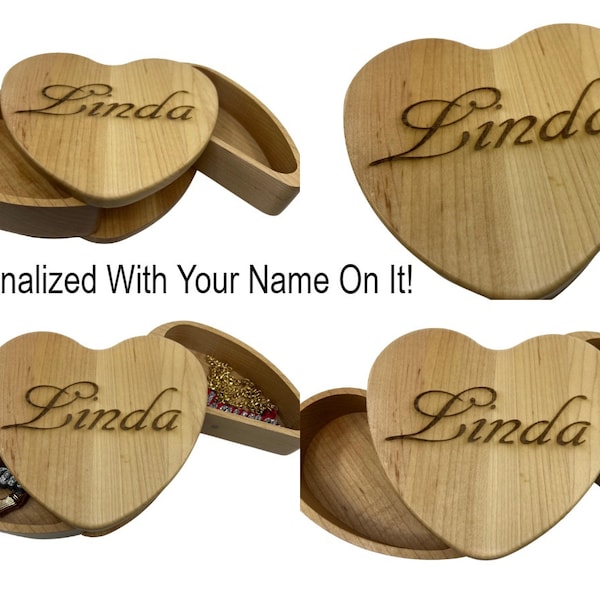 Heart Jewelry Box - Etsy