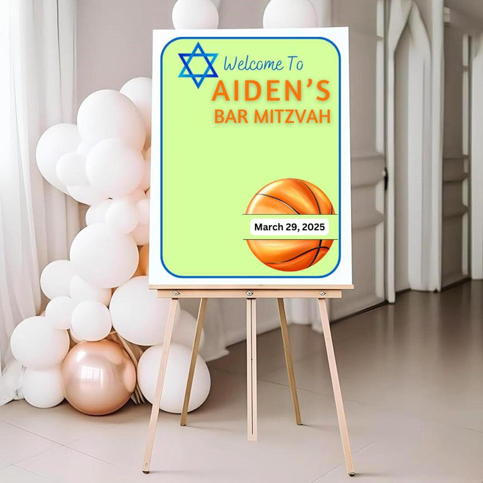 Acrylic Party Sign in Signature Boards With Logo Personalized Custom ...