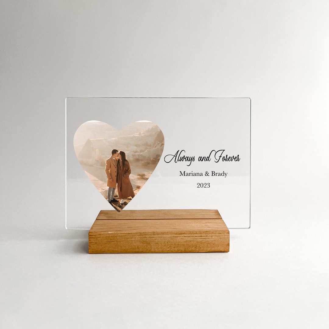 Custom Personalized Photo Picture Plaque, Wedding Anniversary ...