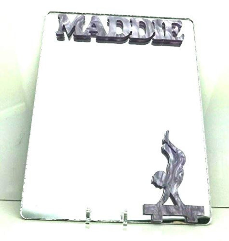 Gymnasts Gymnastics Locker Mirror Personalize Back to School | Etsy
