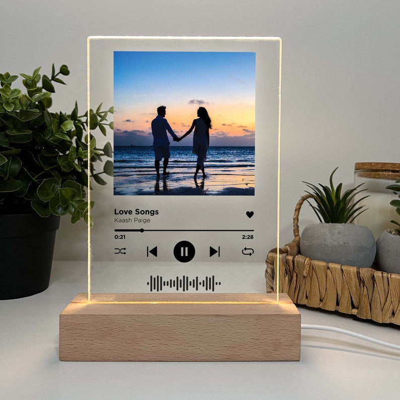 Custom Personalized Photo Song Music Album Cover Lyrics & App Code ...
