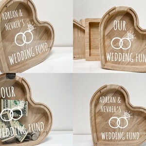 Wedding Fund Bank, Customizable, Memories, Personalized, Shadow Box ...