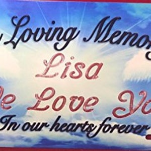 In Loving Memory R.I.P Personalized Custom License Vanity Plate Free ...