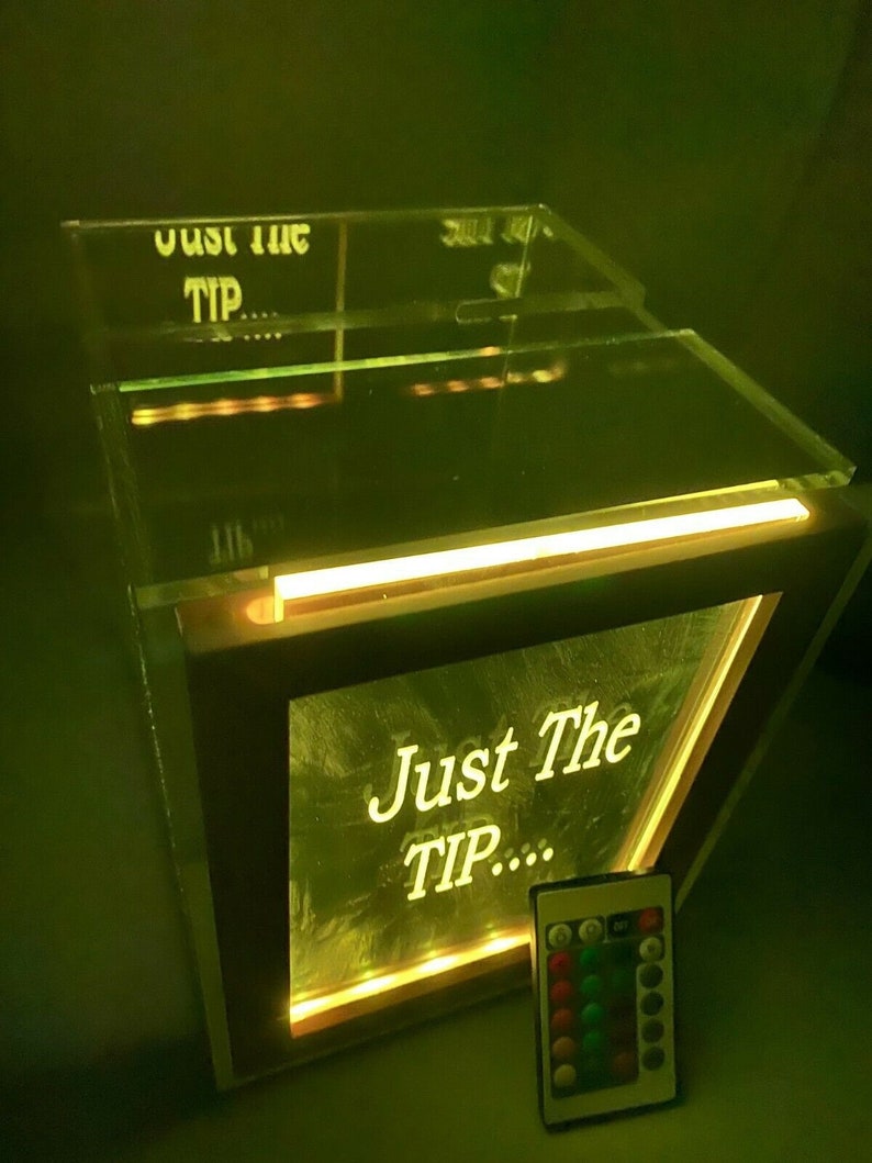 Fantastically Unique Eye Catching Tip Box Raffle Fund Raiser - Etsy