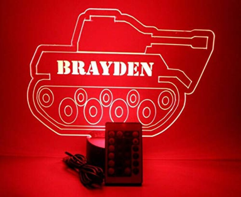 Armored Combat Battle Tank Military Fighting Vehicle Custom Name Room ...