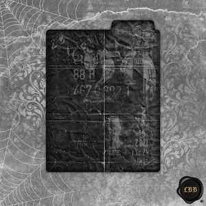 Gothic Grunge File Folders, File Folders for Your Junk Journals ...