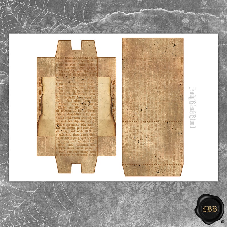 Deceased Relatives Matchbox, Envelopes, Journaling Cards - Etsy