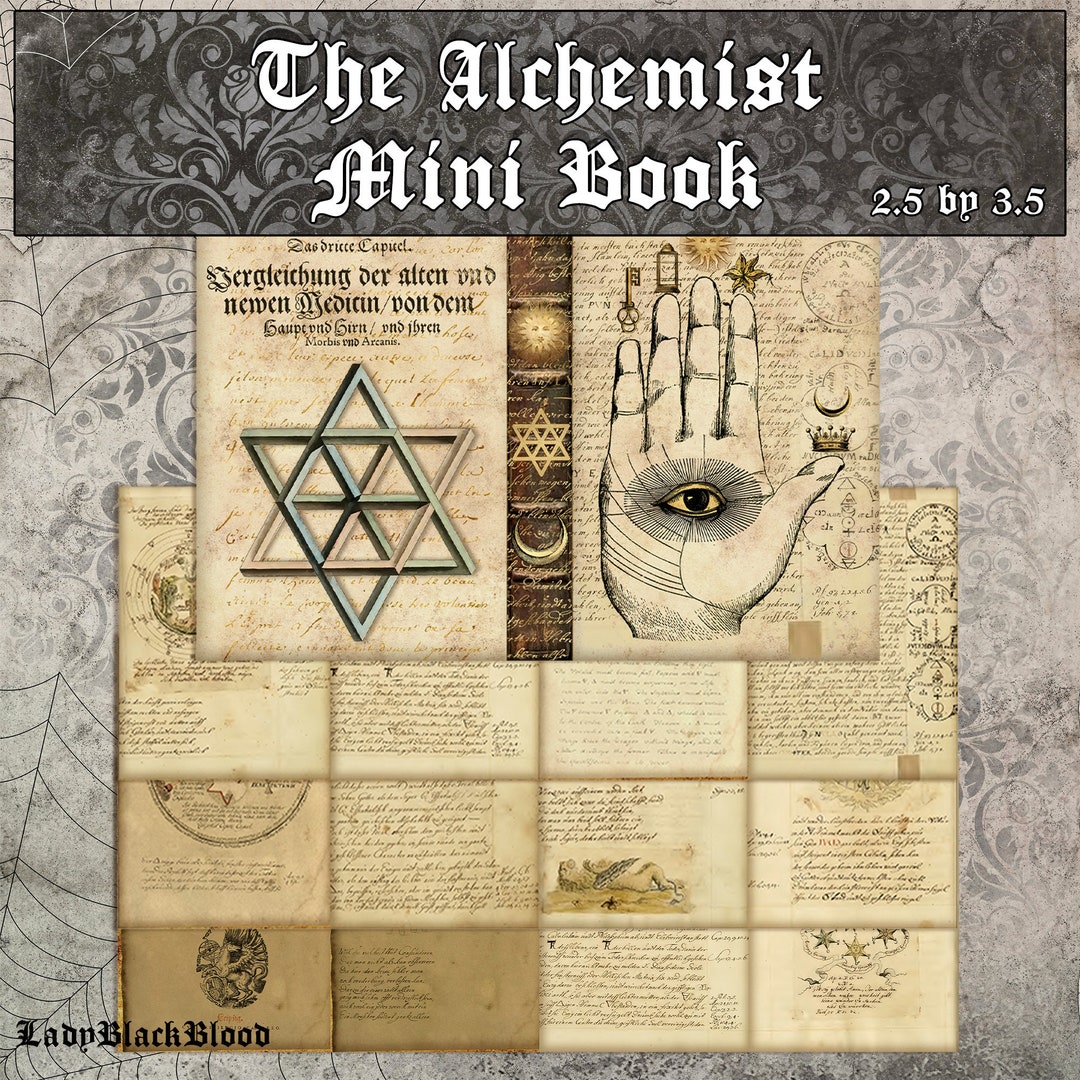 The Alchemist Mini Book 2.5 X 3.5 - Etsy