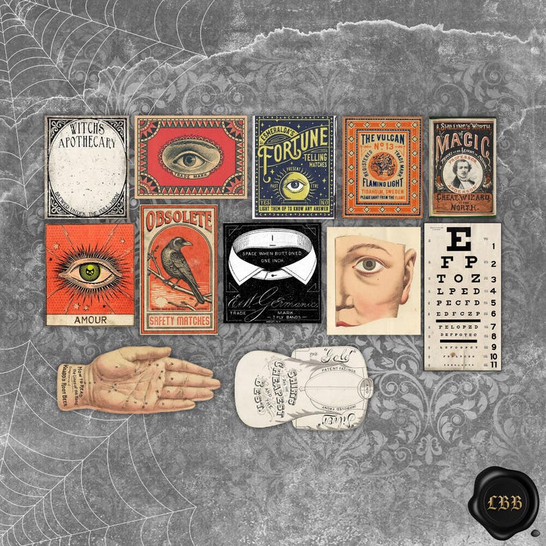 Collection of Curiosities No. 2 | 59 Macabre Elements | Oddities ...