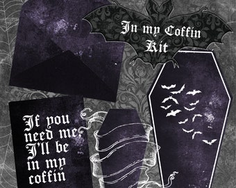 Gothic Note Cards - Etsy