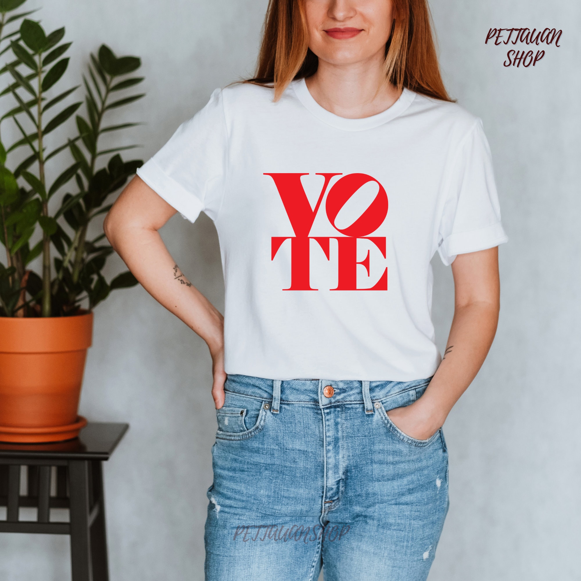 Vote Shirt, Vote 2020 Election T-shirts, Get Out the Vote, Your Voice ...
