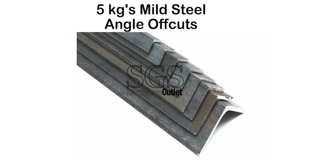 5 Kg's Mild Steel Angle Iron off Cuts Bandsaw Cut Metal Mixed Pieces - Etsy