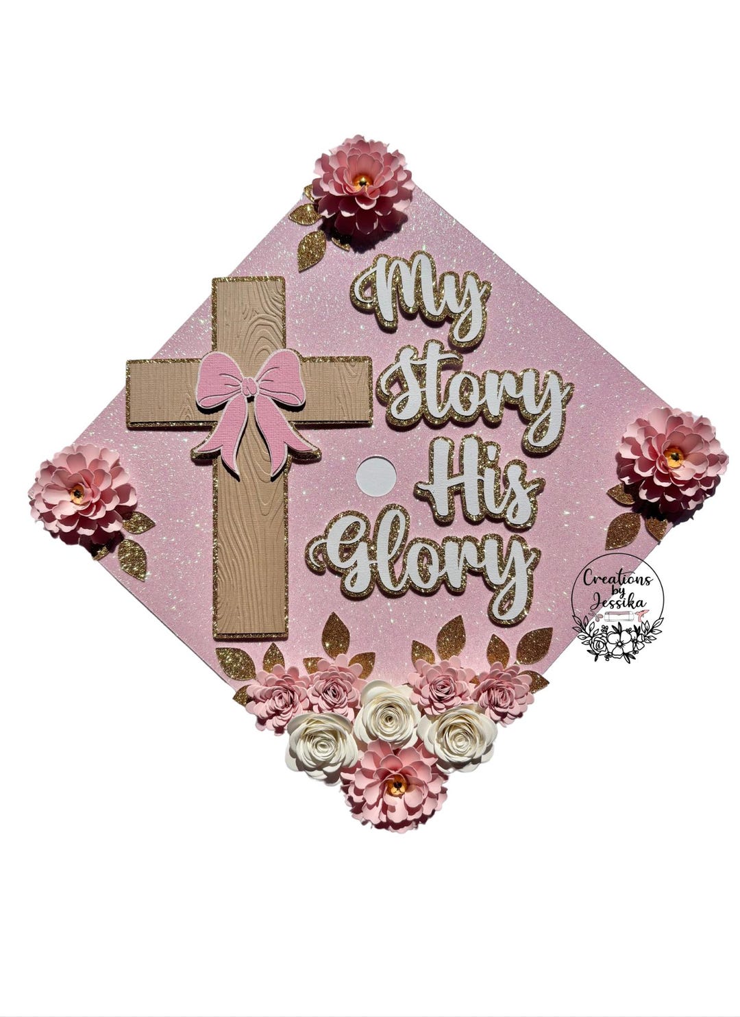 My Story His Glory Grad Cap - Etsy