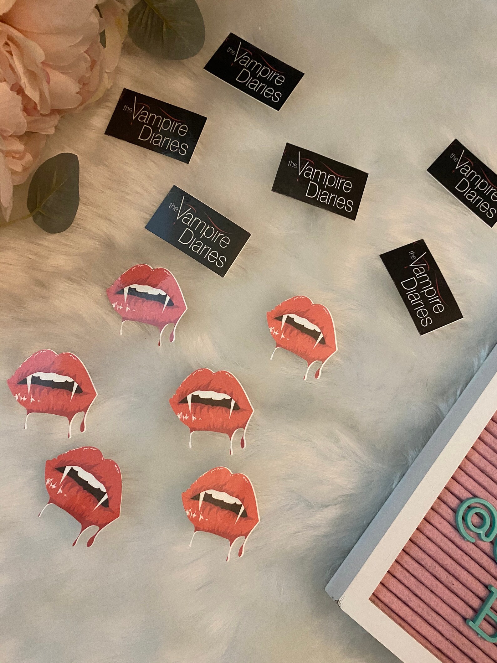 Vampire Diaries Cupcake Toppers - Etsy