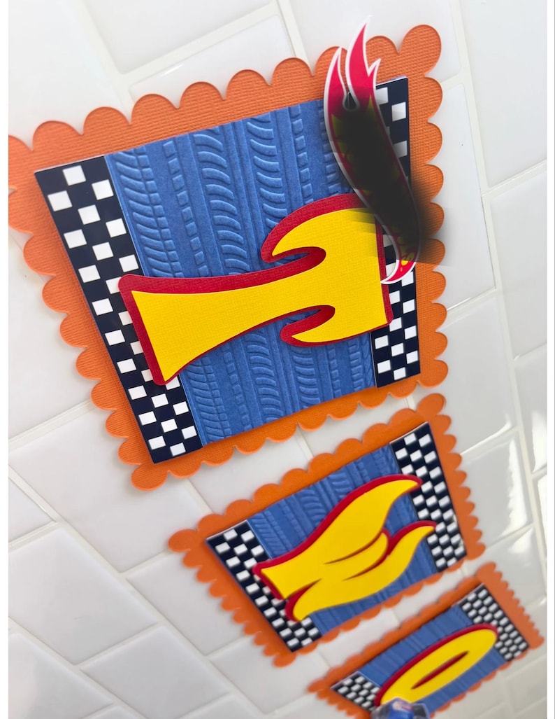 Hot Race Car Banner - Etsy