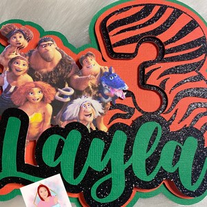 Croods Caketopper - Etsy