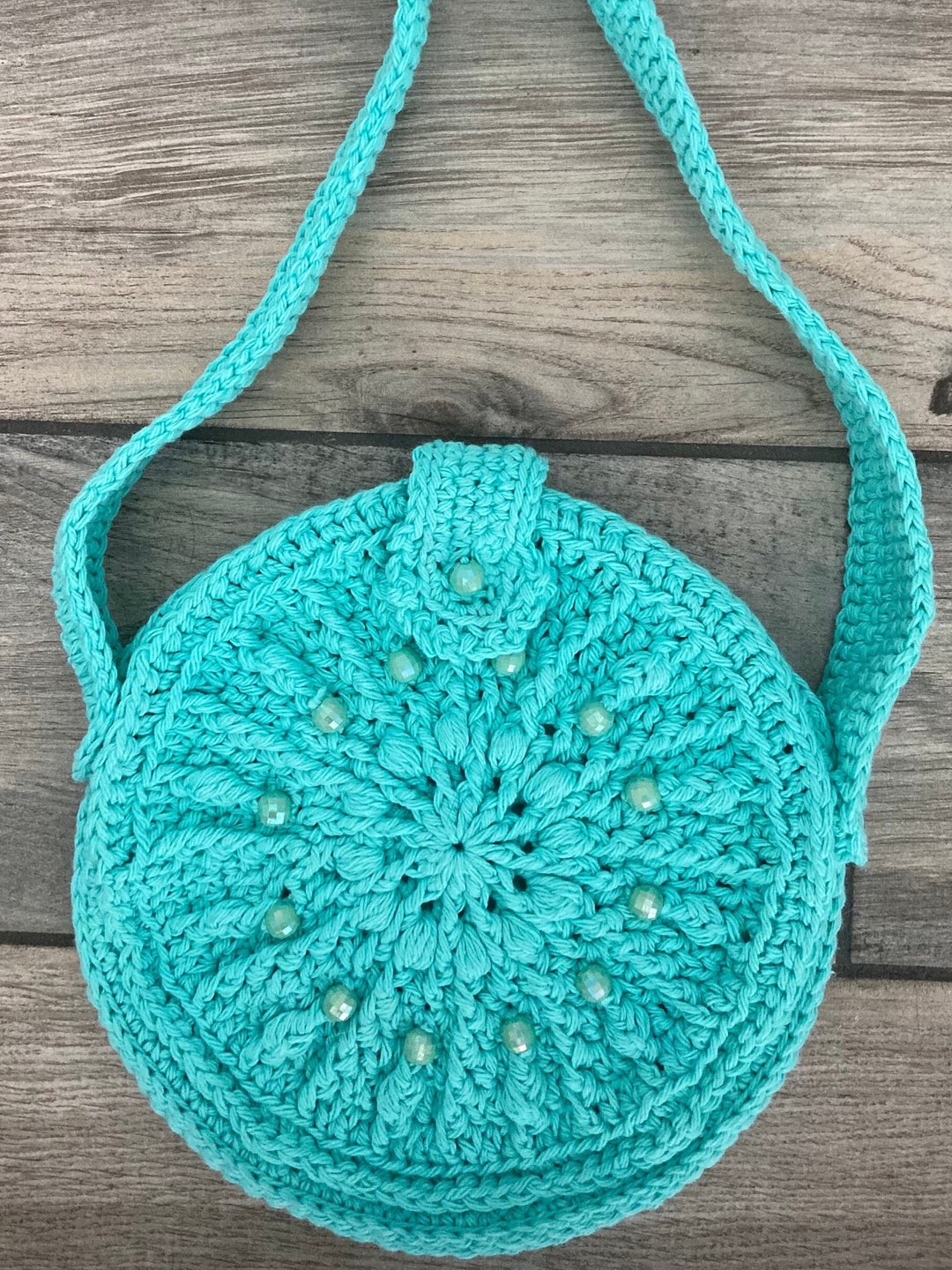 Boho Mandala Bag | Crochet Mandala Bag | Beachy Mandala Purse | Boho ...