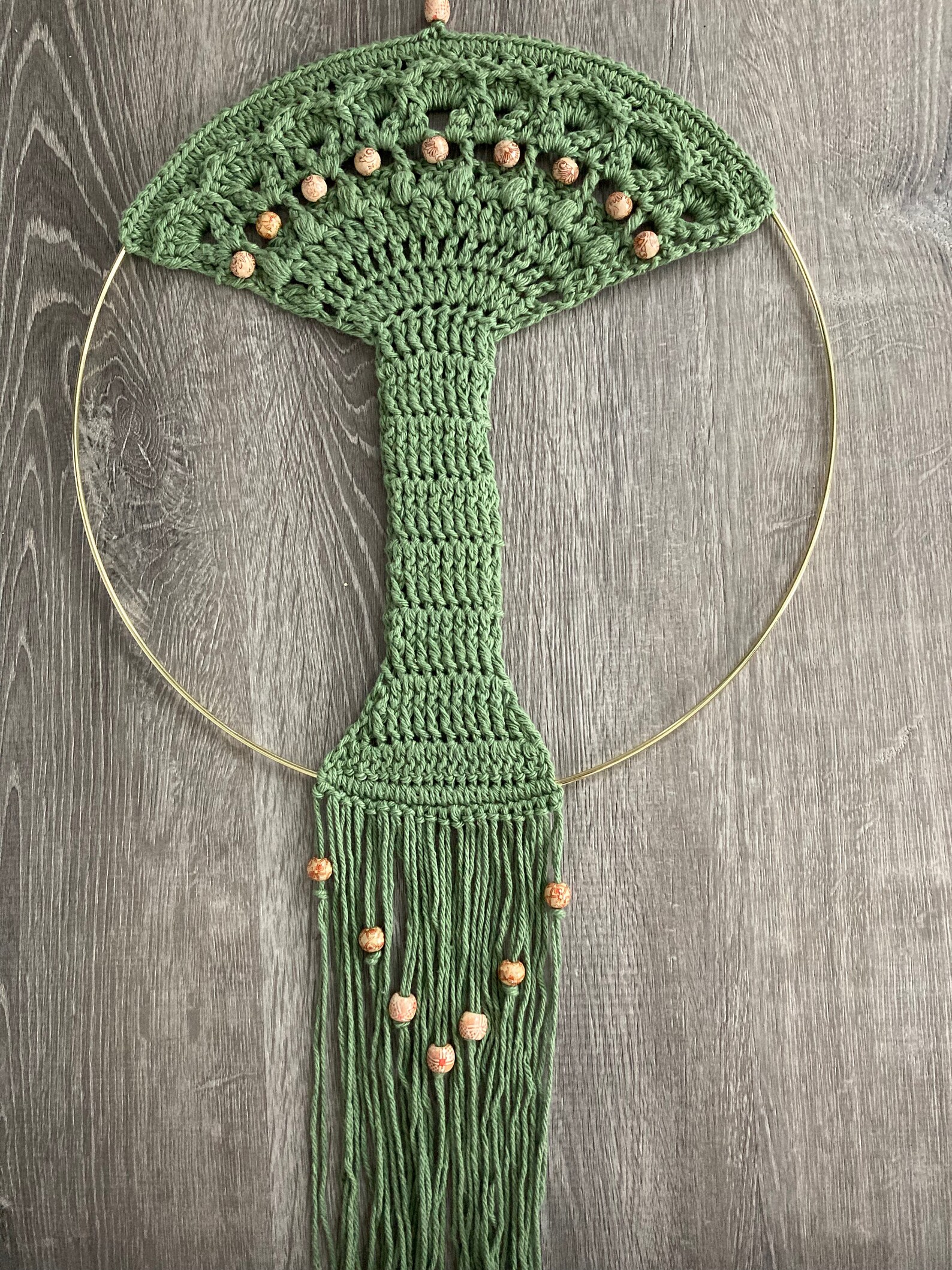 Tree of Life Wall Hanging Crochet Dreamcatcher Wall - Etsy