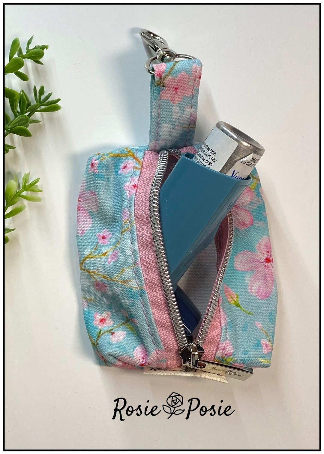 Asthma Inhaler Pouch Clip on Puffer Bag Asthma Puffer Pouch - Etsy